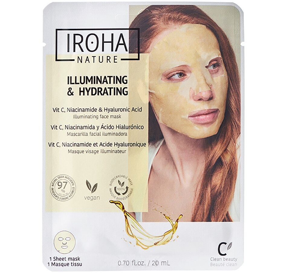 Iroha Nature Illuminating and Hydrating Vitamin C, Niacinamid ...