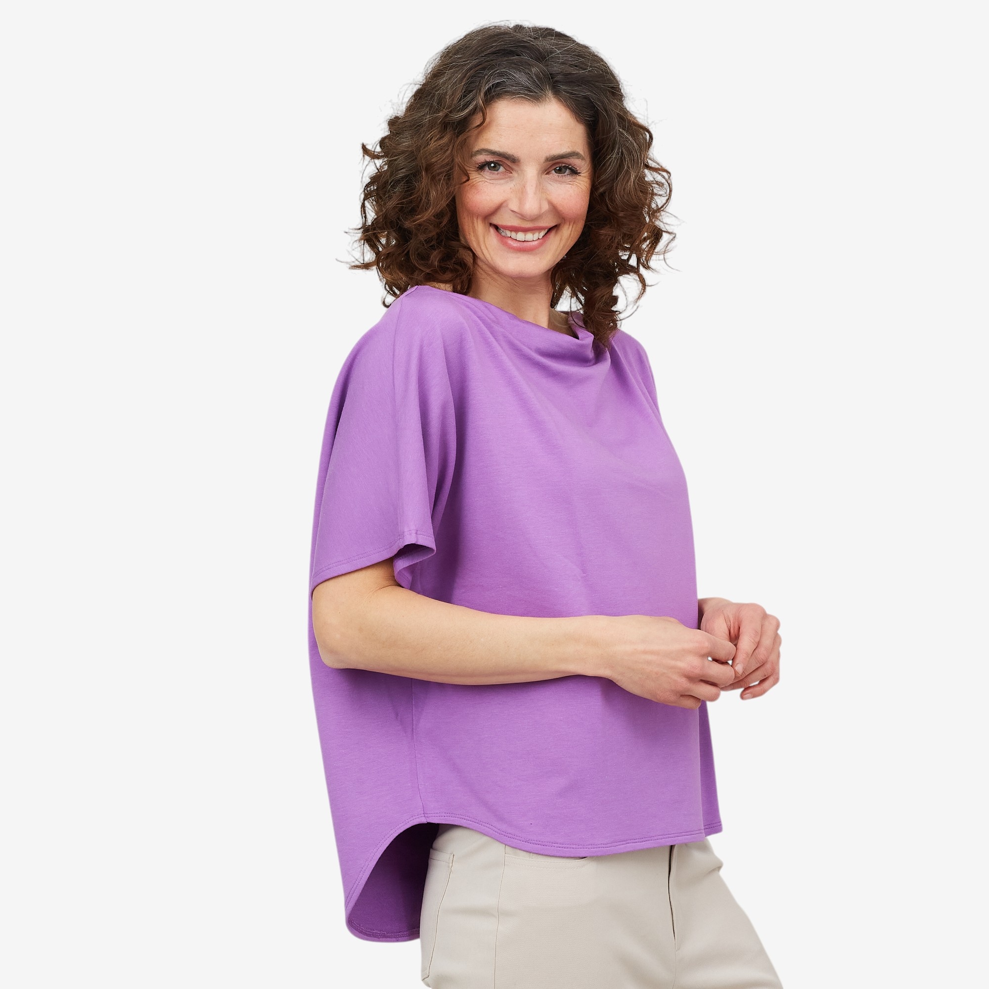 Mr. Max Bamboo Cotton Terry Dolman Sleeve Grace Top - TSC.ca