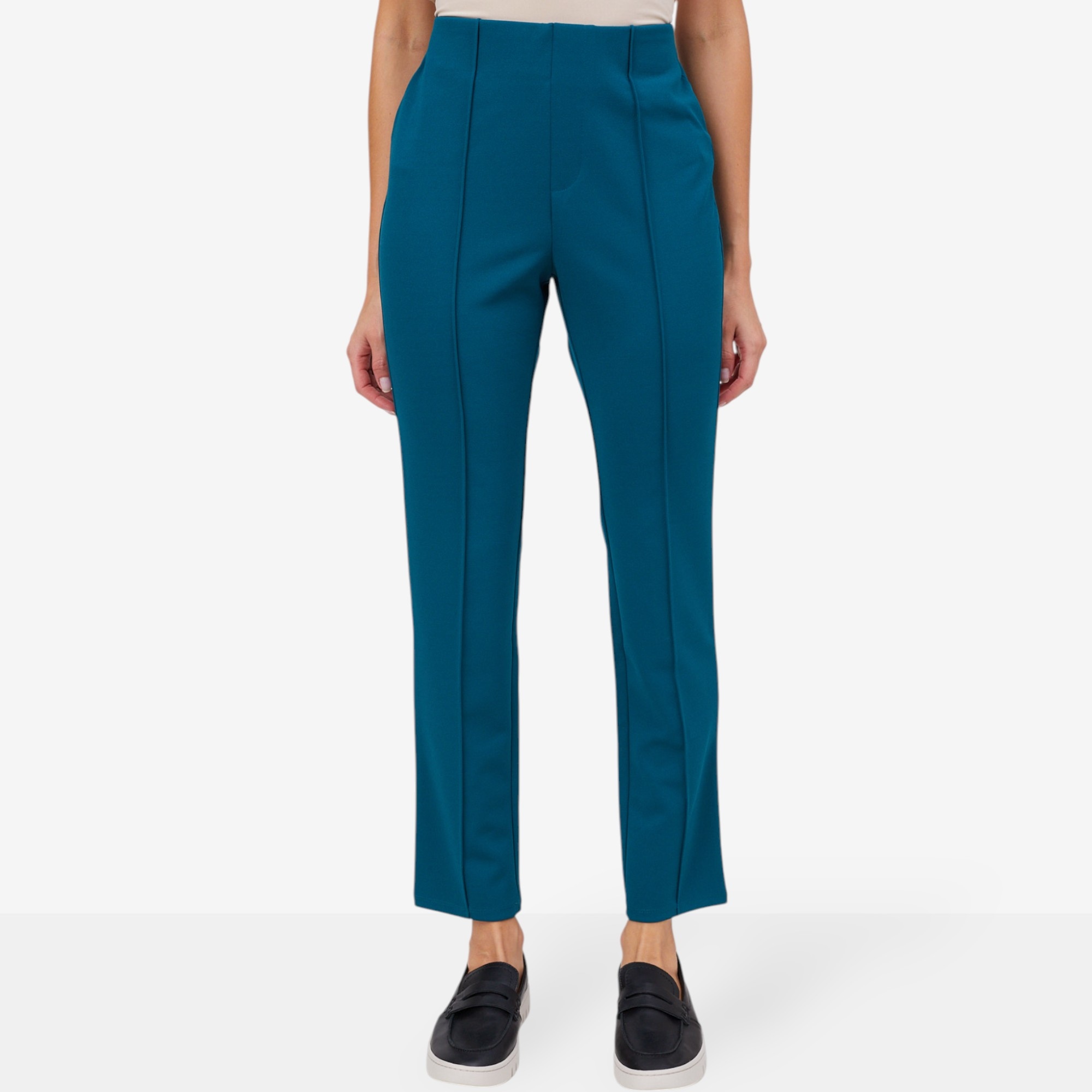 Nina Leonard Narrow Leg Pant with Elastic Waist - TSC.ca