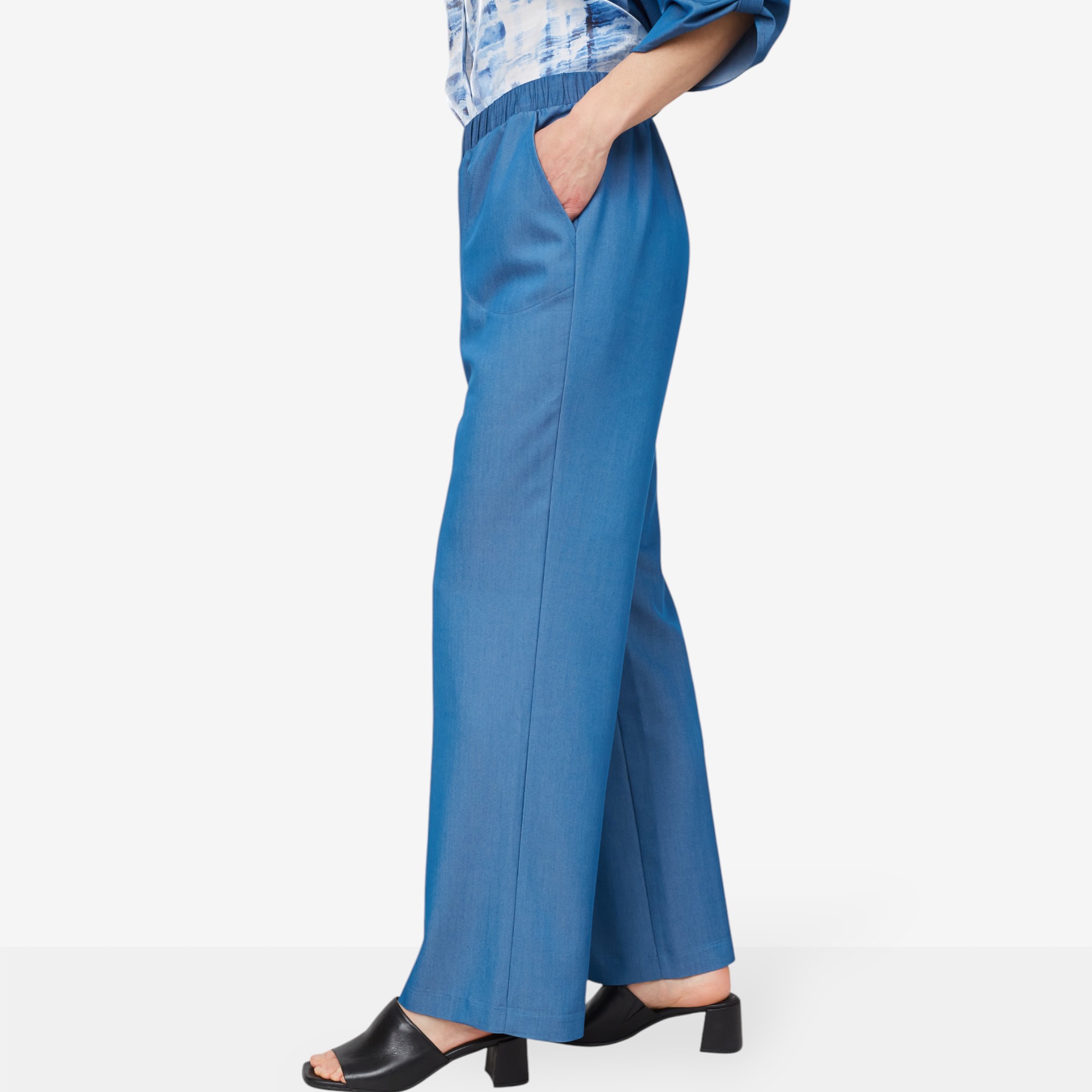 Mr. Max 4 Oz Denim Wide Leg Pant - TSC.ca