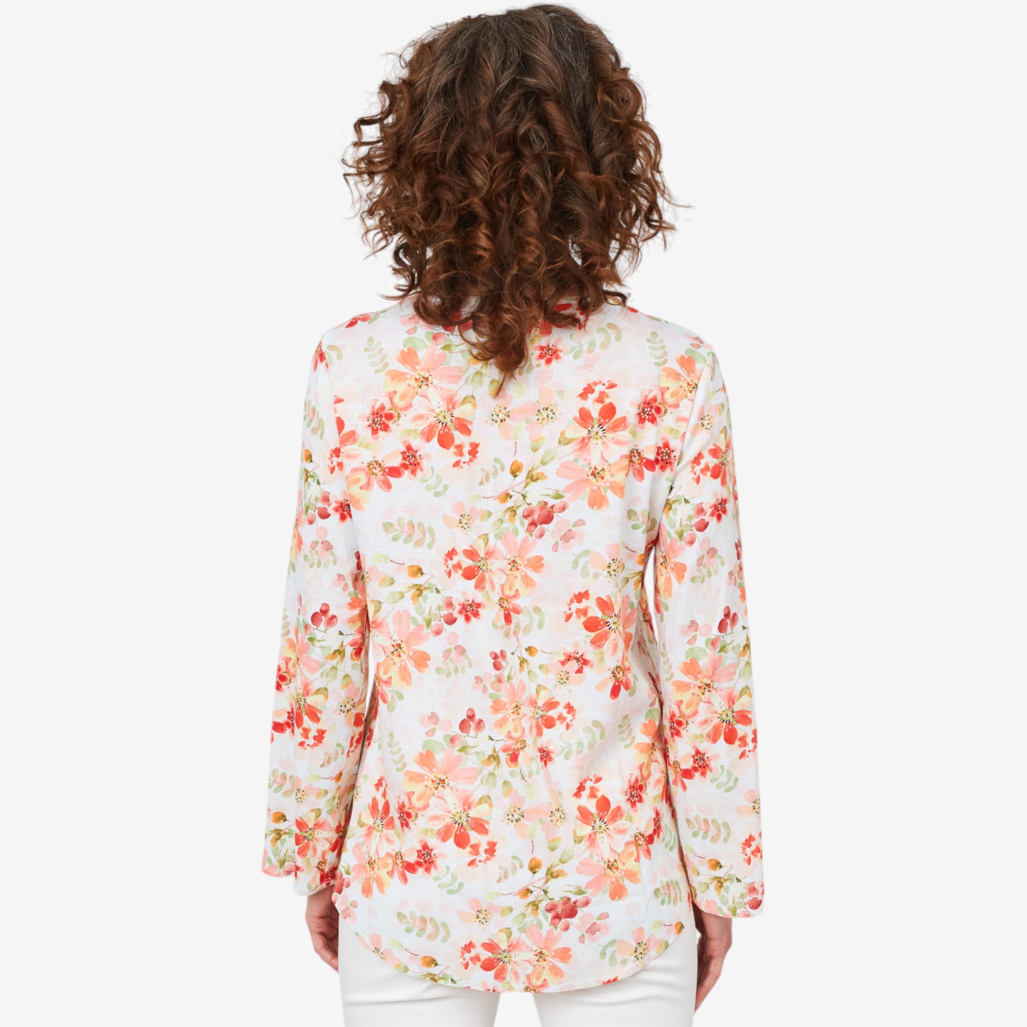Mr. Max Printed Linen Look Tunic - TSC.ca