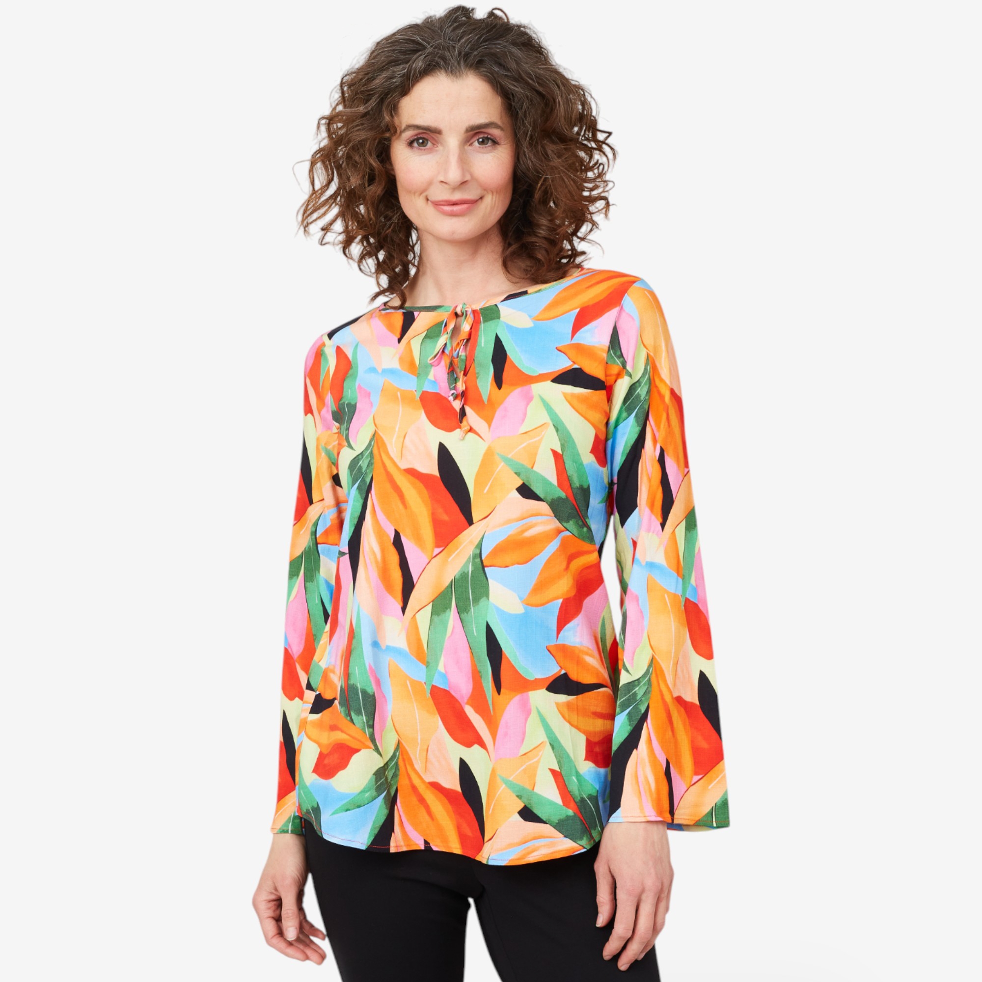 Mr. Max Printed Linen Look Tunic - TSC.ca