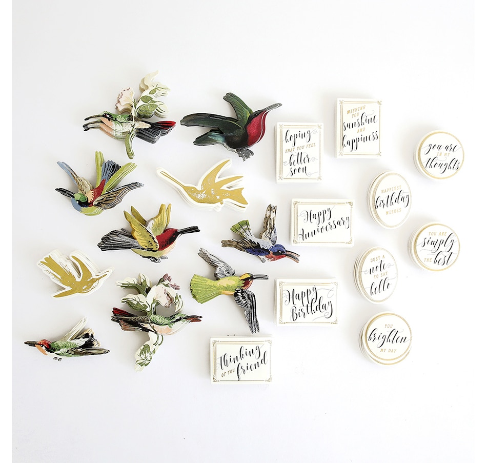 Anna Griffin Hummingbird Stickers And Sentiments - TSC.ca