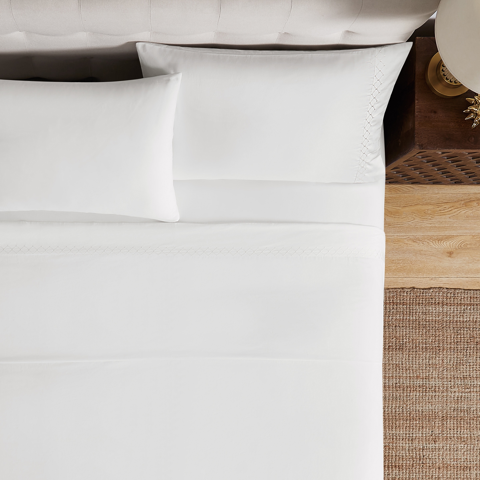 Wynne Home Cotton Embroidered Sheet Set - TSC.ca