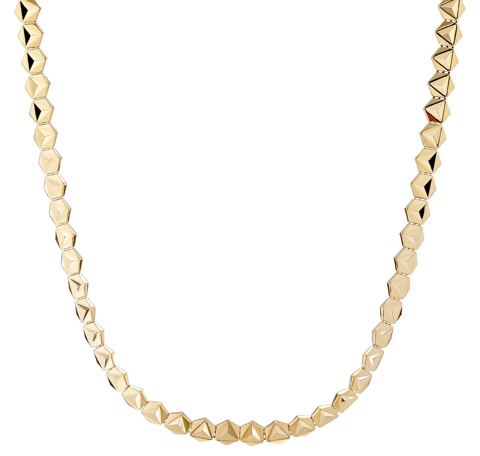 Stefano Oro 14K Yellow Gold Ricami Rune Necklace - TSC.ca