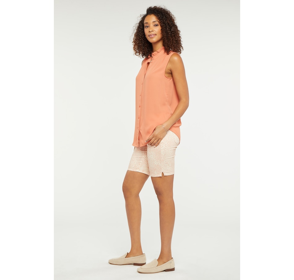 NYDJ Sleeveless Ruffle Neck Blouse - TSC.ca