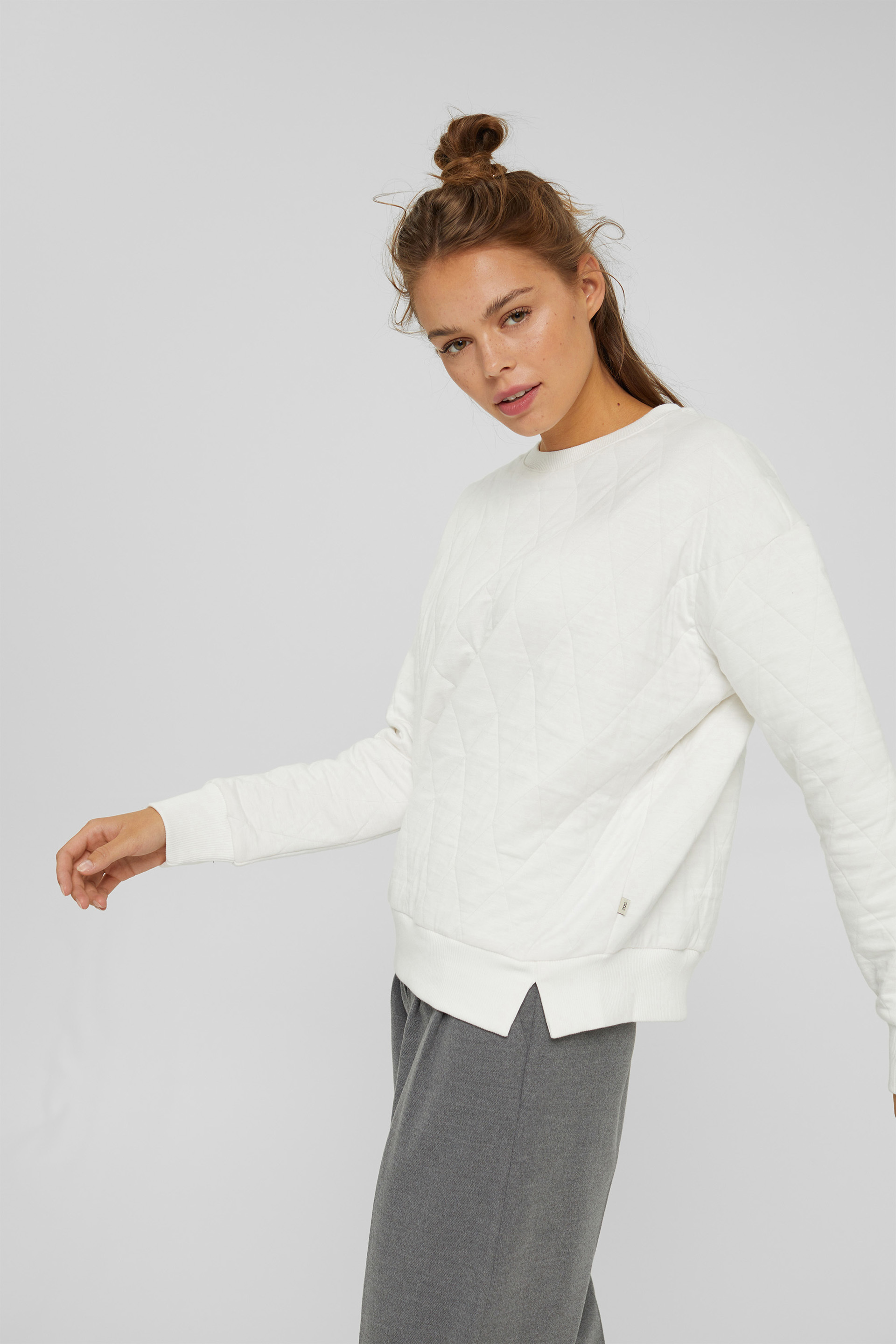 Esprit Quilted Padded Sweatshirt - TSC.ca