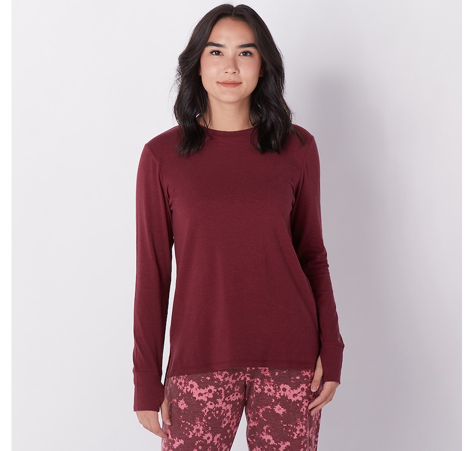 Clothing & Shoes - Tops - T-Shirts & Tops - Cuddl Duds Cotton Core Crew ...