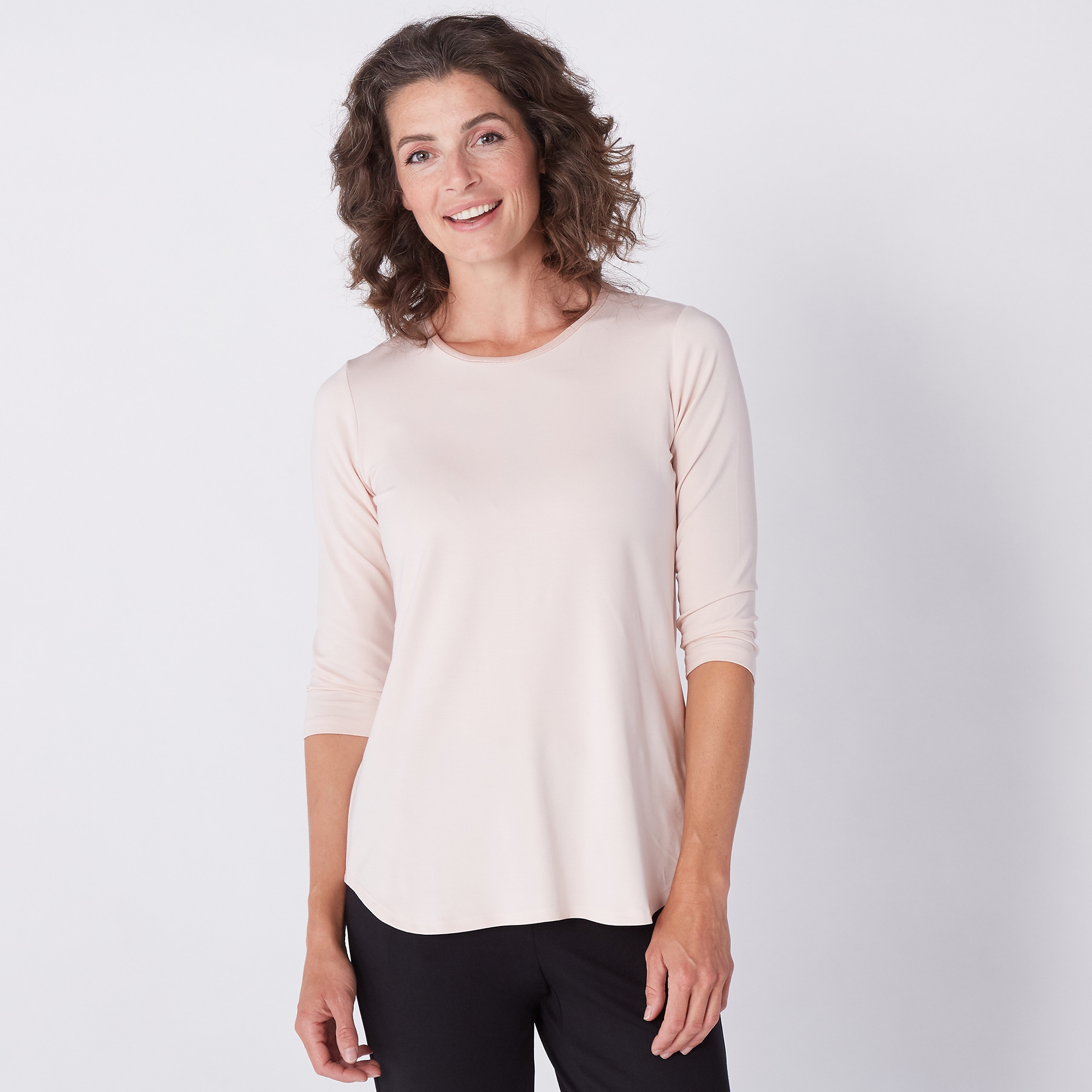 Mr. Max Ultra Soft Modal Knit 3/4 Sleeve Top - TSC.ca