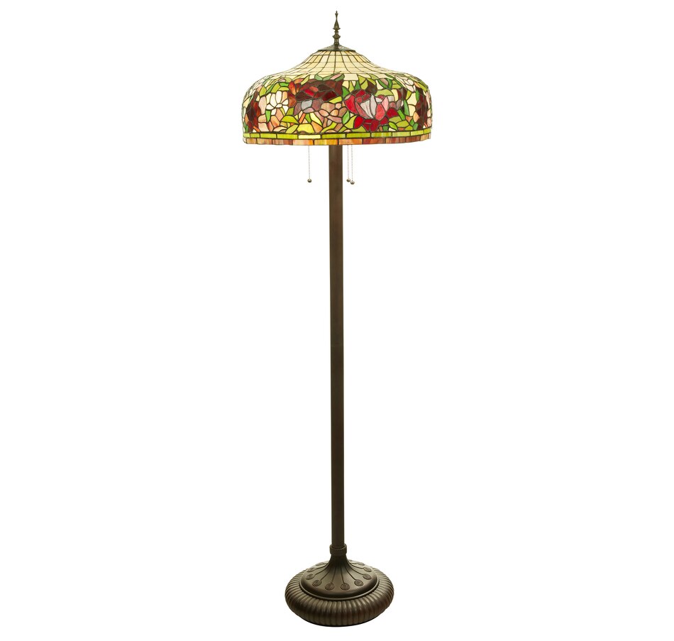 Tiffany Style 63.75" Celeste Tiffany-Style Stained Glass Floor Lamp ...