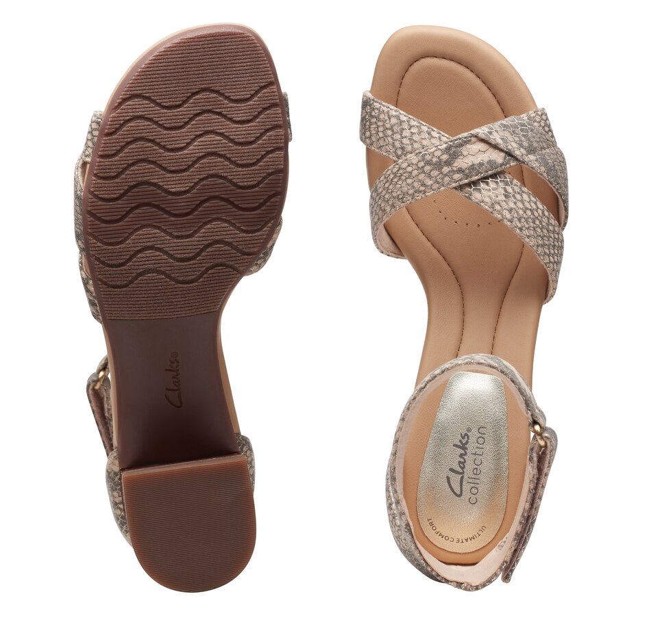 Clothing & Shoes - Shoes - Sandals - Clarks Desirea Lily Ankle Strap ...