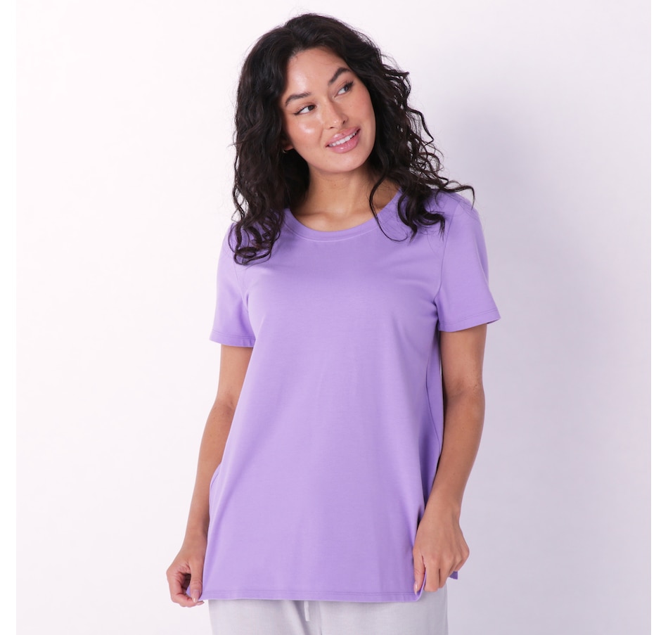 Cuddl Duds Cotton Classics V-Neck and Scoop Neck Tees - TSC.ca