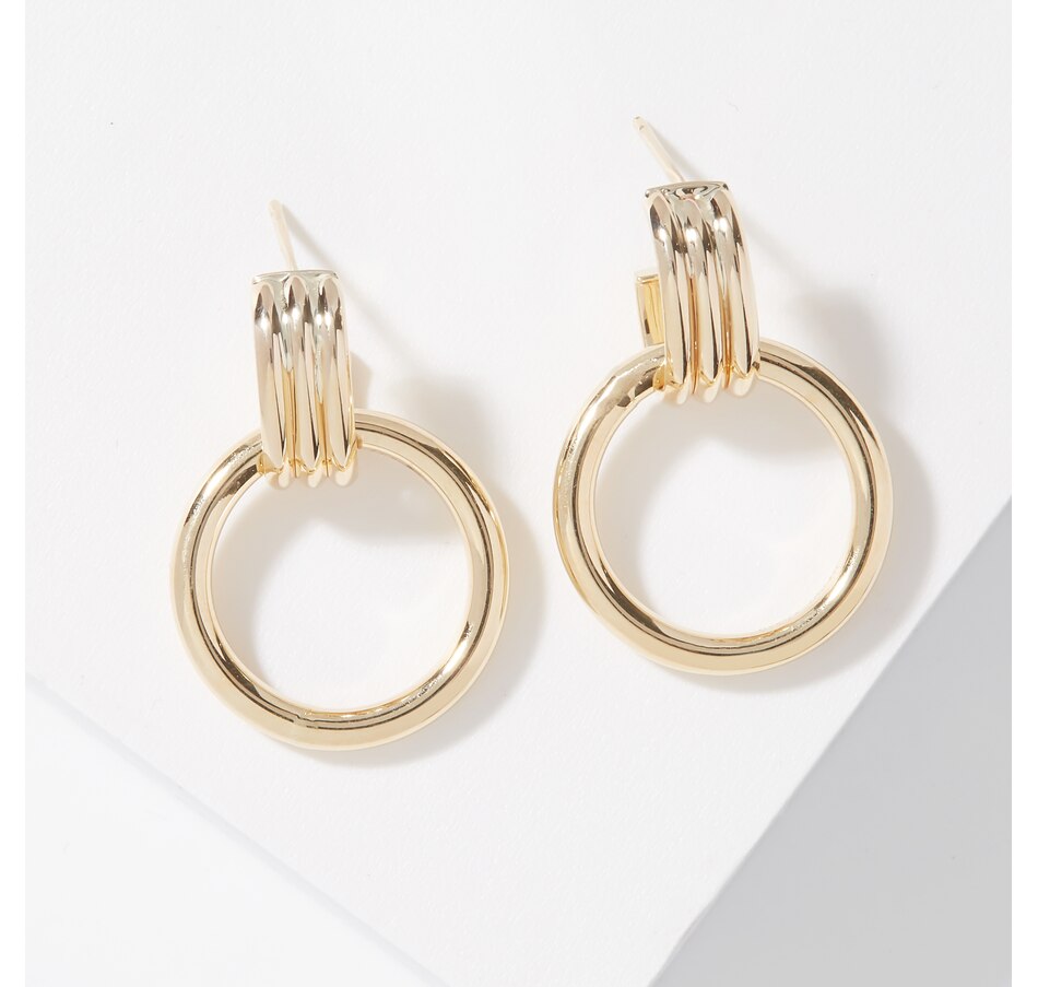Stefano Oro 14K Yellow Gold Doorknocker Earrings - TSC.ca