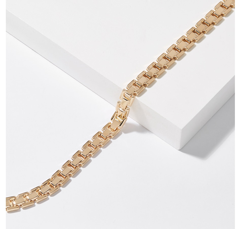 Uno A Erre 18K Yellow Gold Panther Necklace - TSC.ca