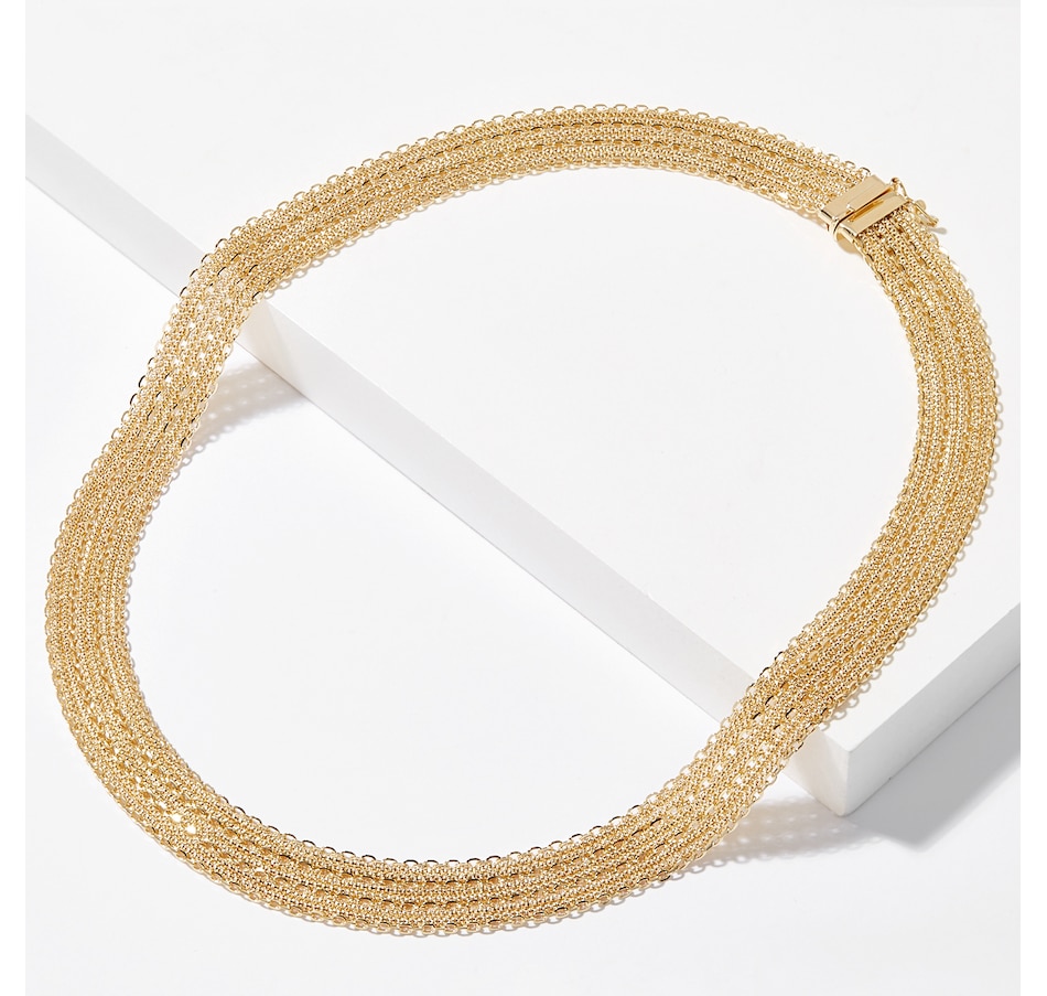 Jewellery - Necklaces & Pendants - Chains - UNOAERRE 18K Yellow Gold ...