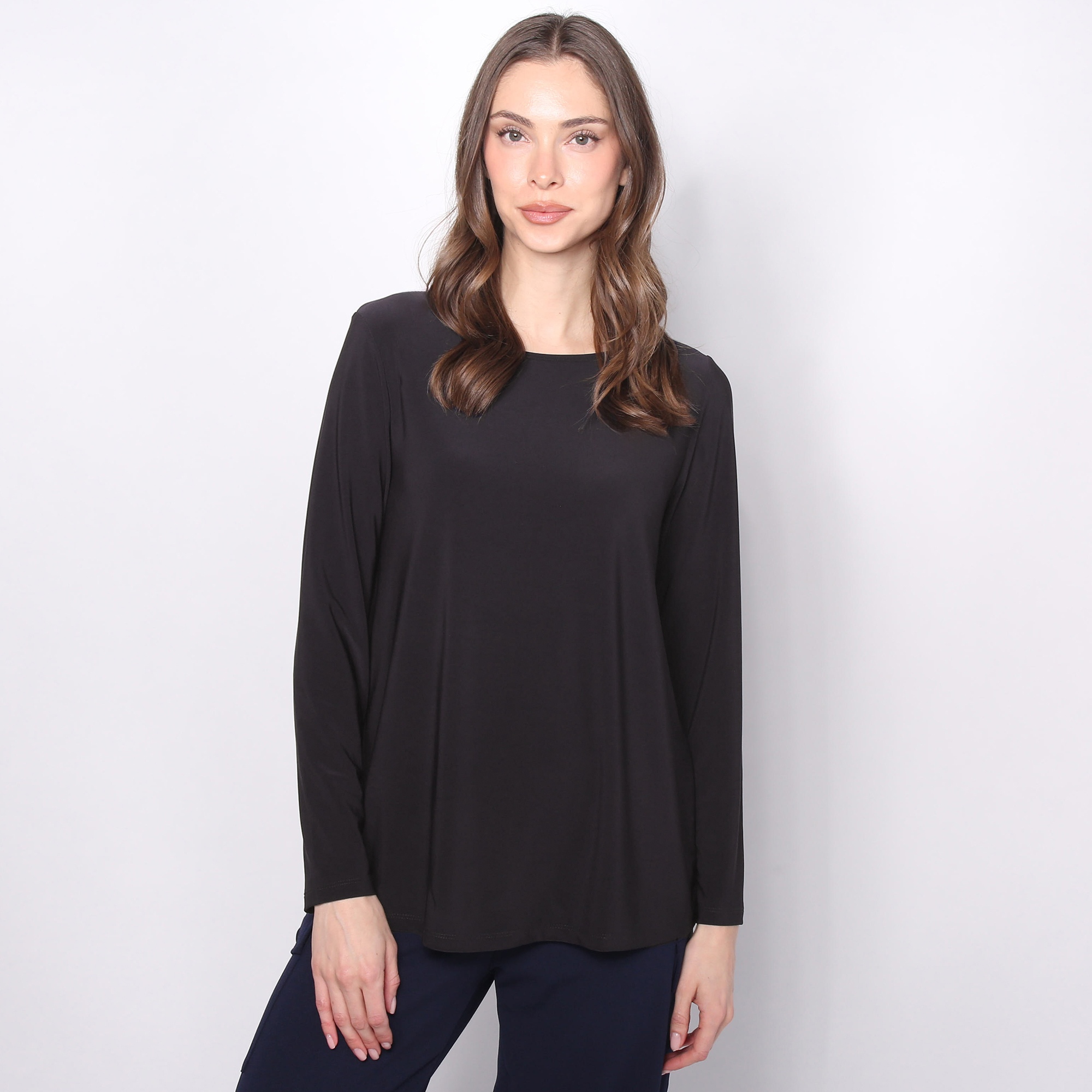 Kim & Co. Deluxe Brazil Knit Long Sleeve Top - TSC.ca