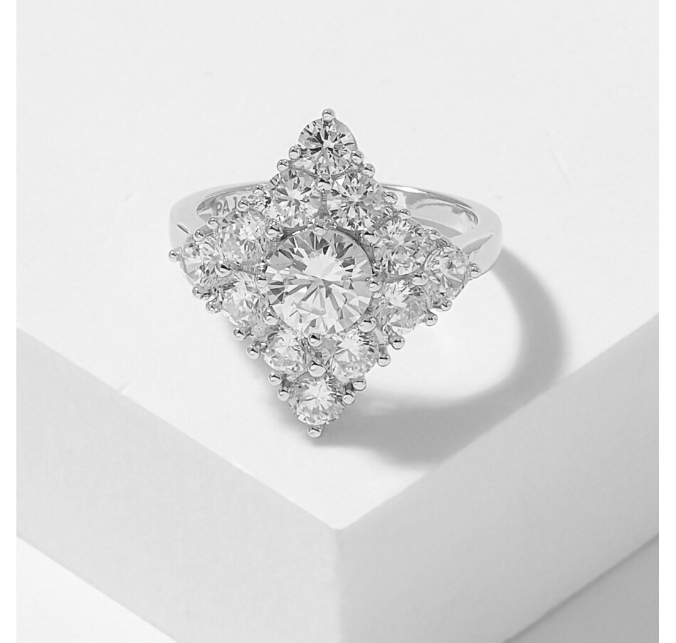 Diamonelle Sterling Silver Diamonelle Multi Shape Ring - TSC.ca