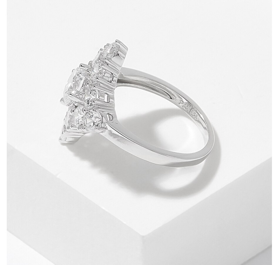 Diamonelle Sterling Silver Diamonelle Multi Shape Ring - TSC.ca