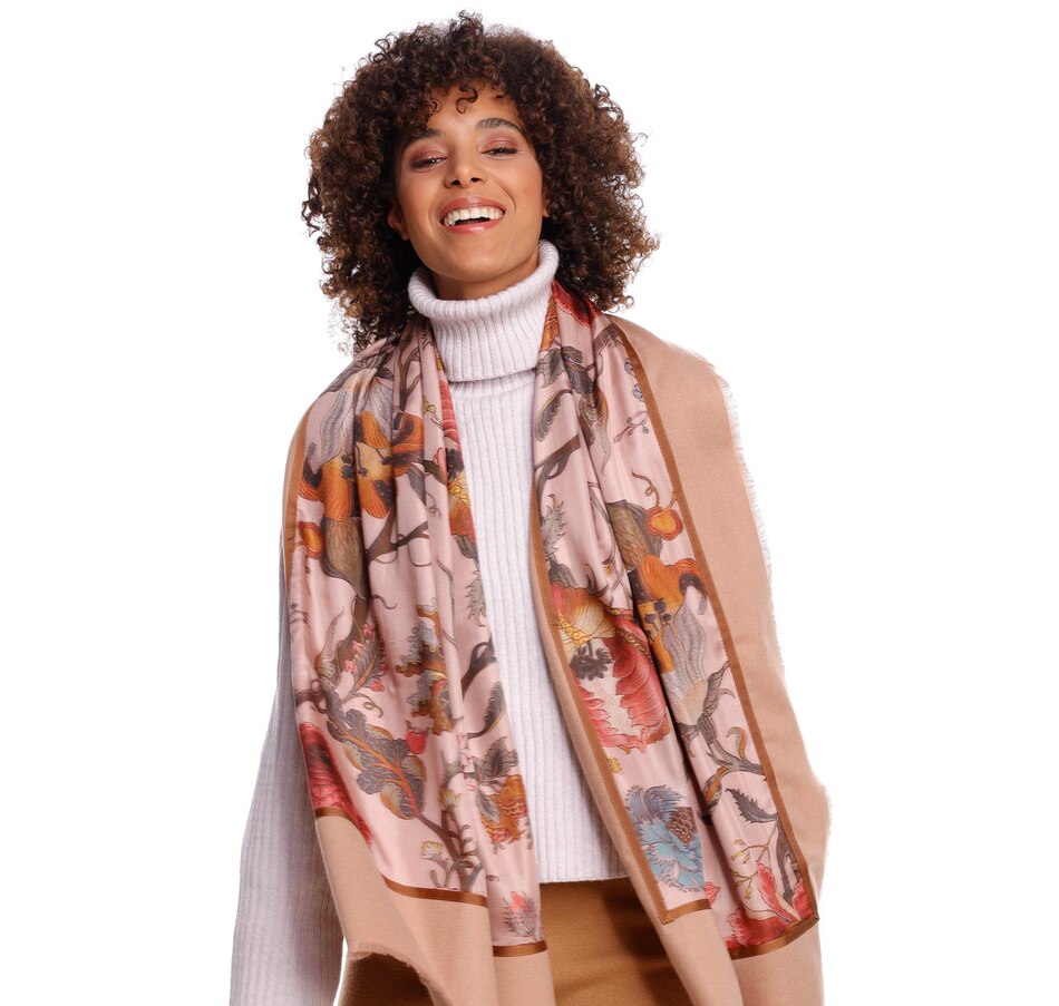V. Fraas Floral Patchwork Wrap - TSC.ca