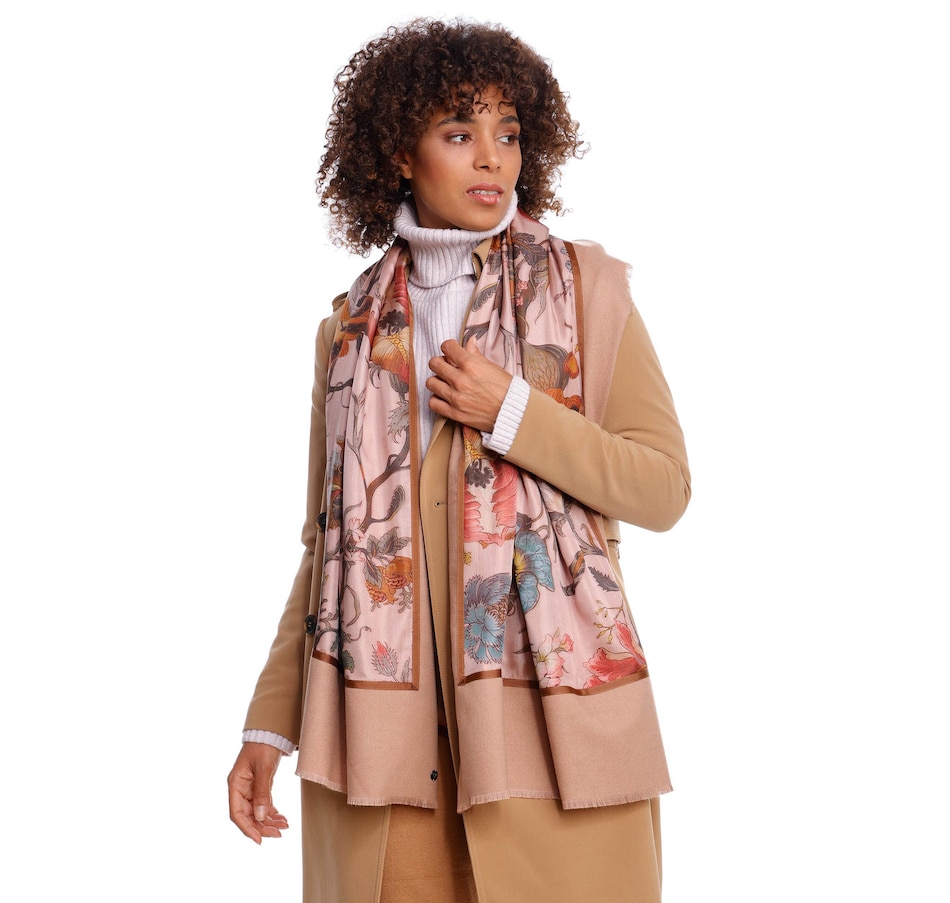 V. Fraas Floral Patchwork Wrap - TSC.ca