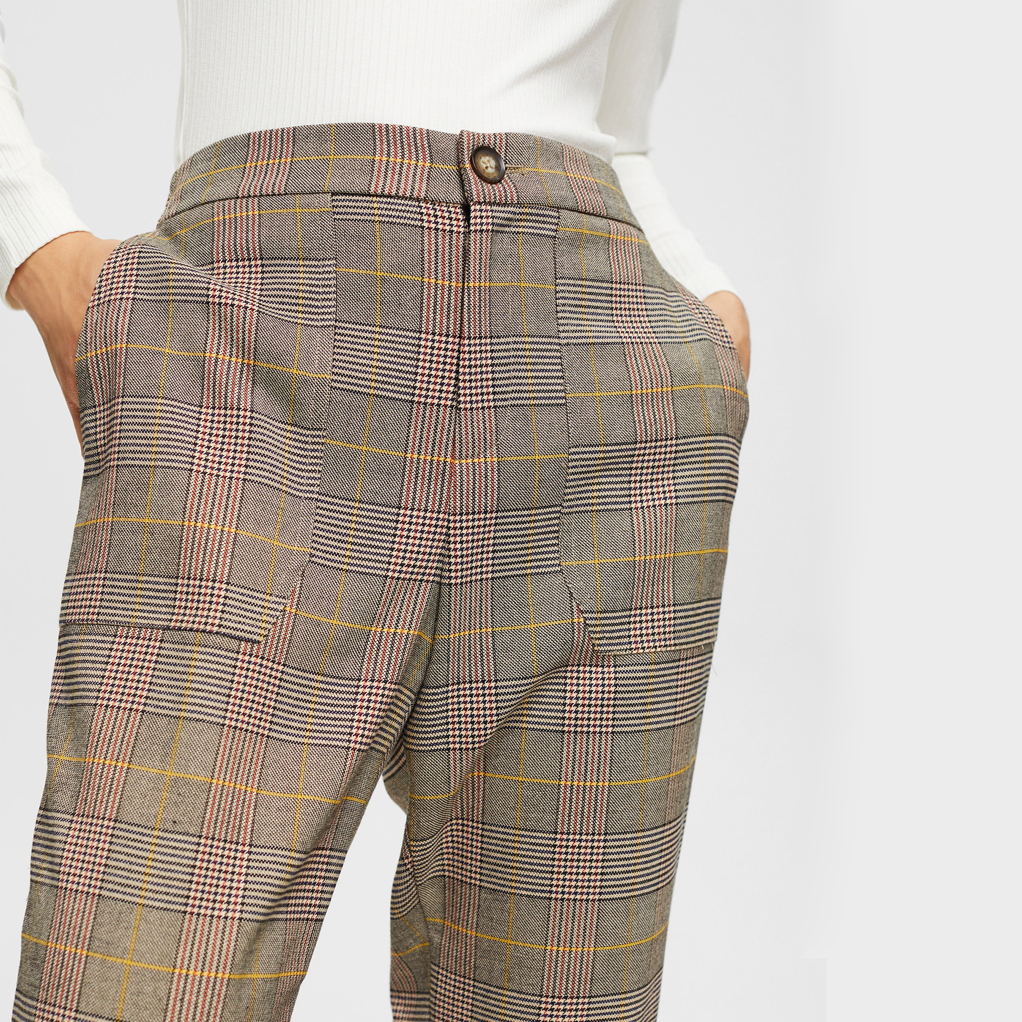 Esprit Check Pant - TSC.ca