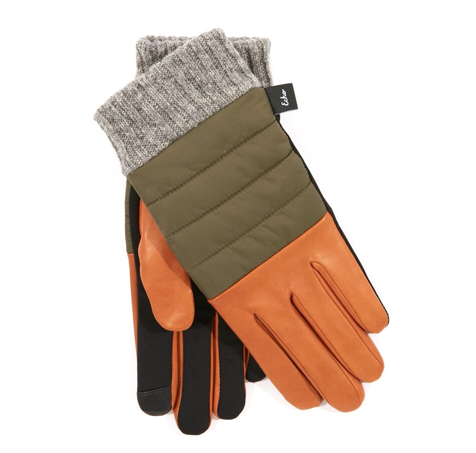Echo Accessories Quilted Puffer Glove - TSC.ca