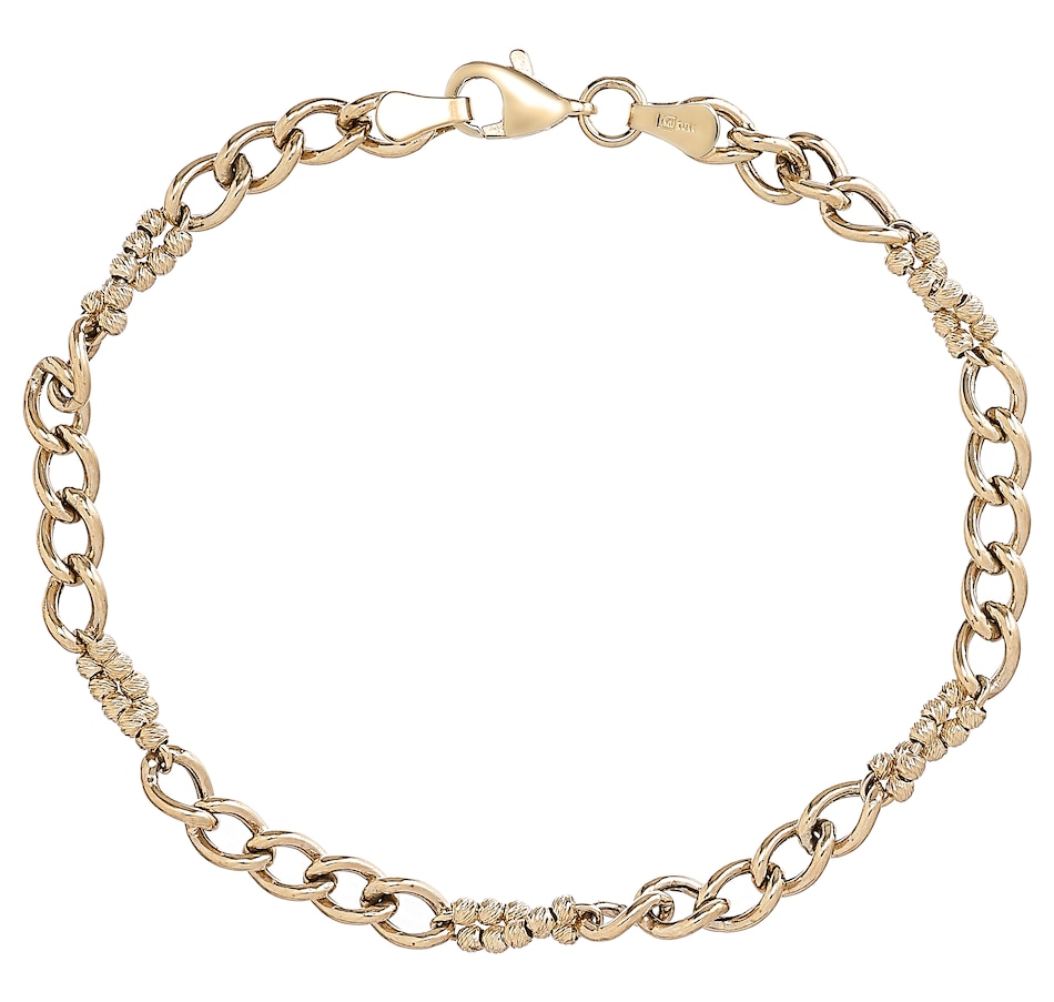 International Gold 10K Yellow Gold Curb Bracelet - TSC.ca