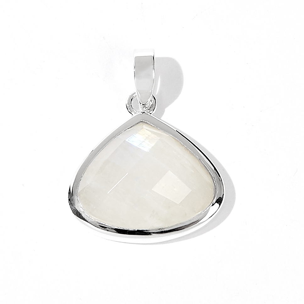 Himalayan Gems Sterling Silver 13x16mm Gemstone Pendant - TSC.ca