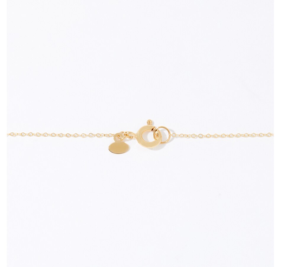 Stefano Oro 14K Yellow Gold Fiori Ricami Heart Necklace - TSC.ca