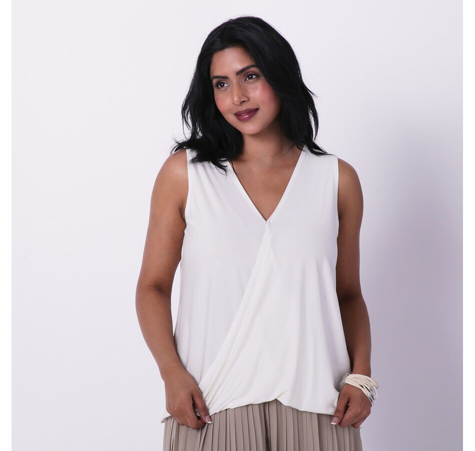 Clothing & Shoes - Tops - T-Shirts & Tops - Wynne Style Sleeveless Twist Top - TSC.ca - Online ...