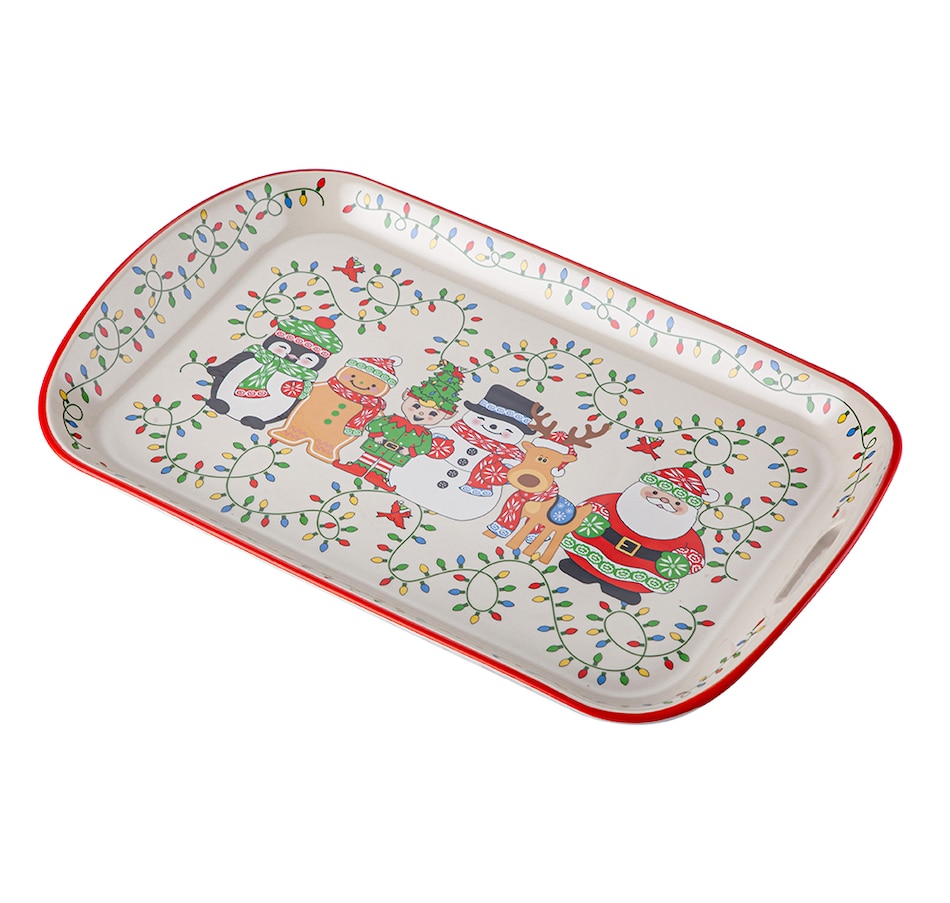 temp-tations Seasonal 16" Shallow Tray with Handle - TSC.ca