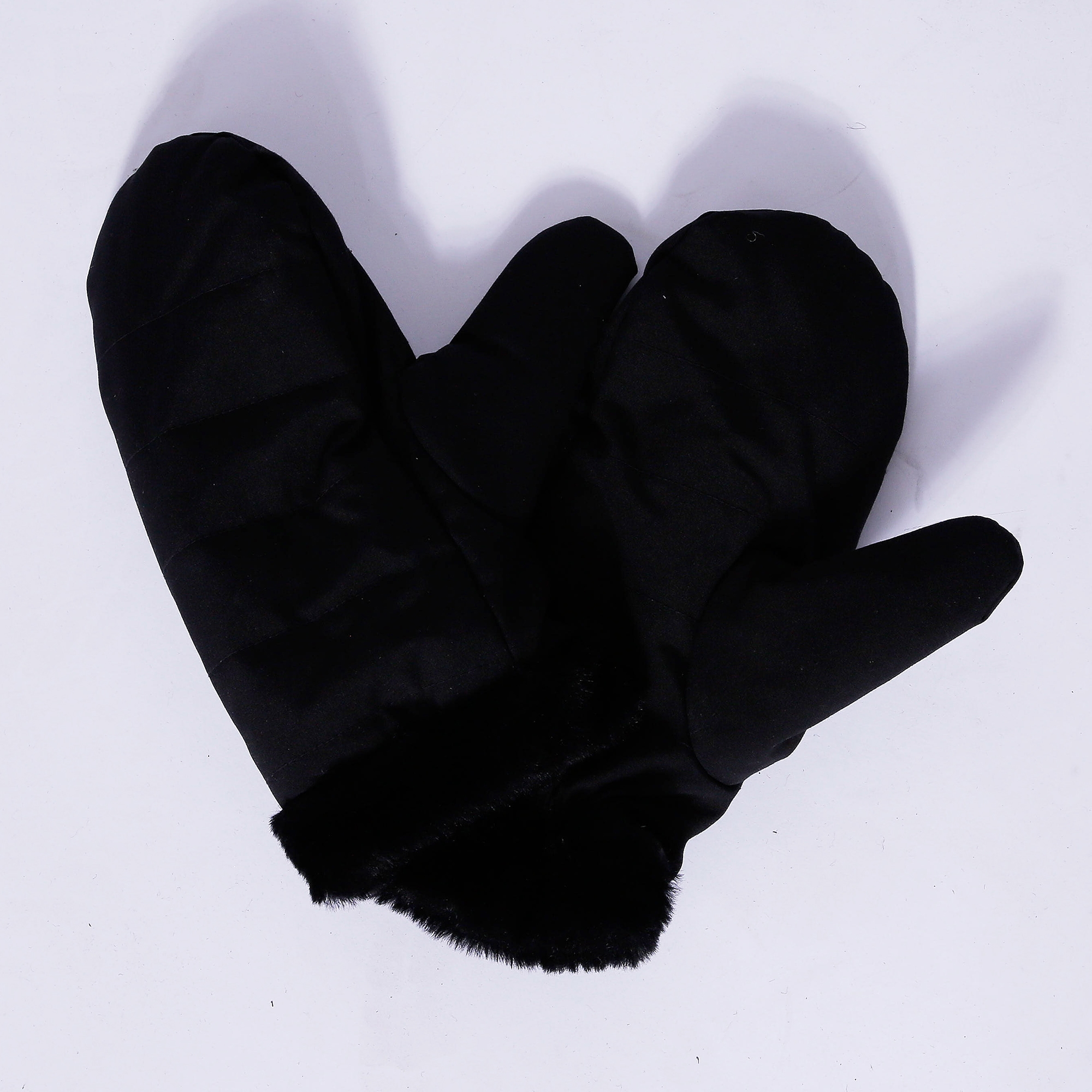 Arctic Expedition Quilted Mittens With Faux Fur Trim - TSC.ca