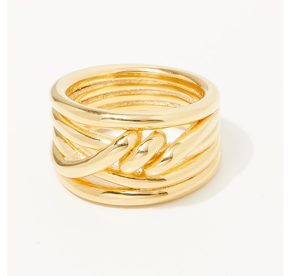 Silver Gallery Sterling Silver Multi Row Wide Ring - TSC.ca