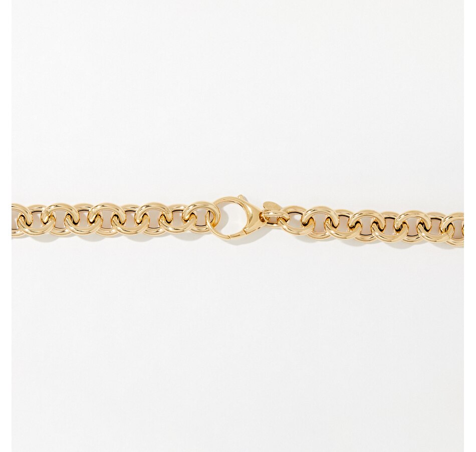 Stefano Oro 14K Yellow Gold Riflesso Rolo Necklace - TSC.ca