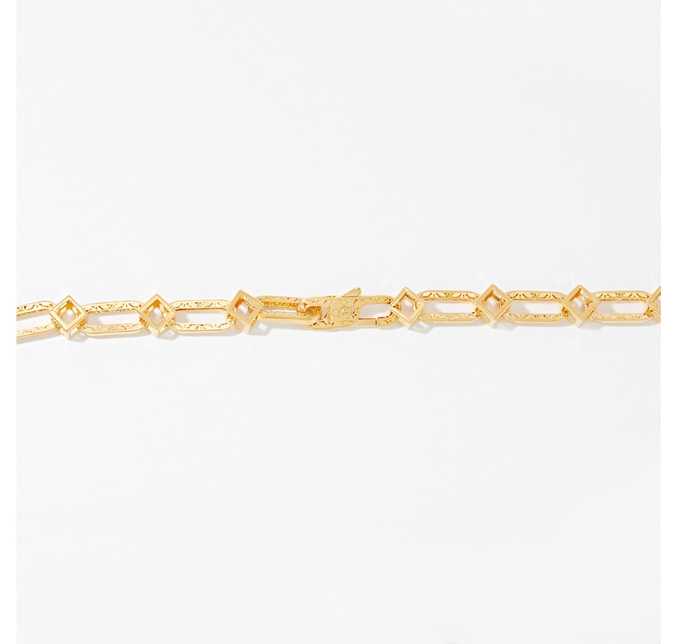 Stefano Oro 14K Yellow Gold Cubo Ricami Necklace - TSC.ca