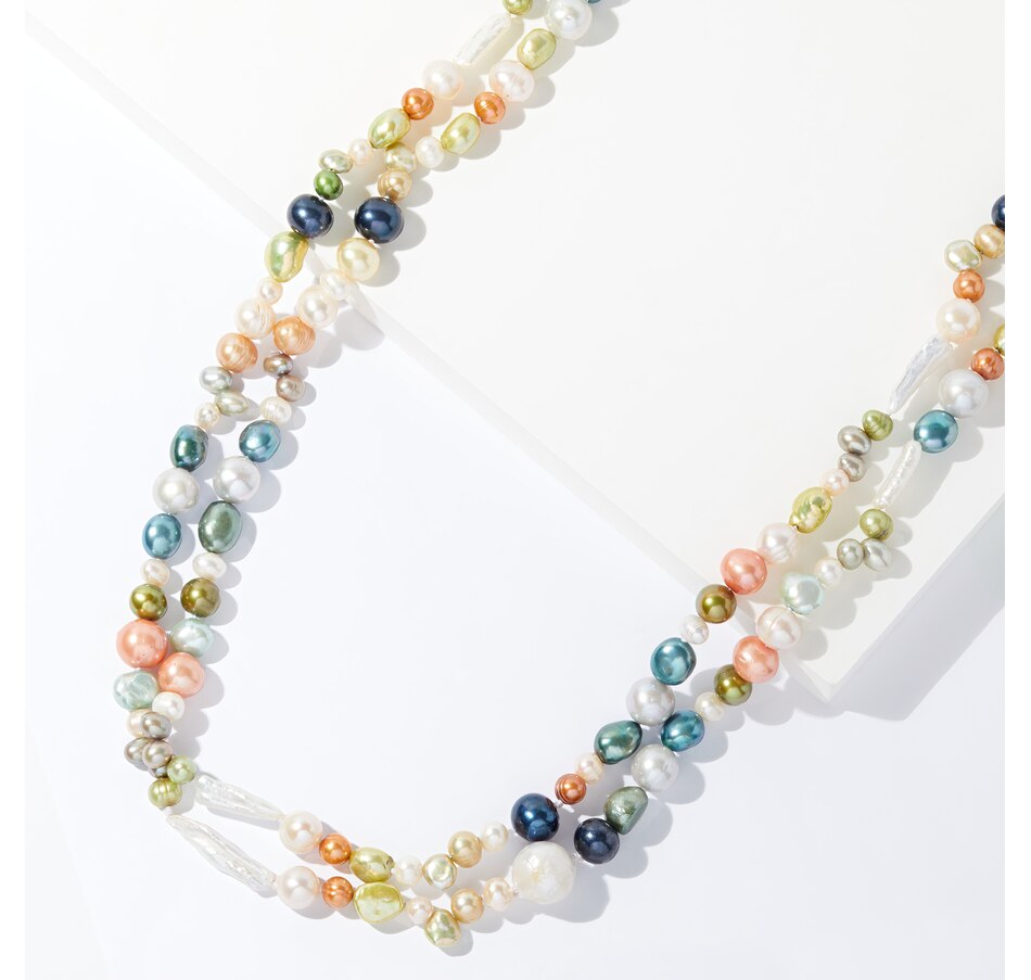 Jewellery - Necklaces & Pendants - Necklaces - Roz Kwan Multi Pearl ... Jewellery - Necklaces & Pendants - Necklaces - Roz Kwan Multi Pearl ...