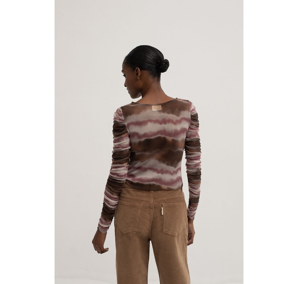 Mus & Bombon Misuri Long Sleeve Mesh Top - TSC.ca