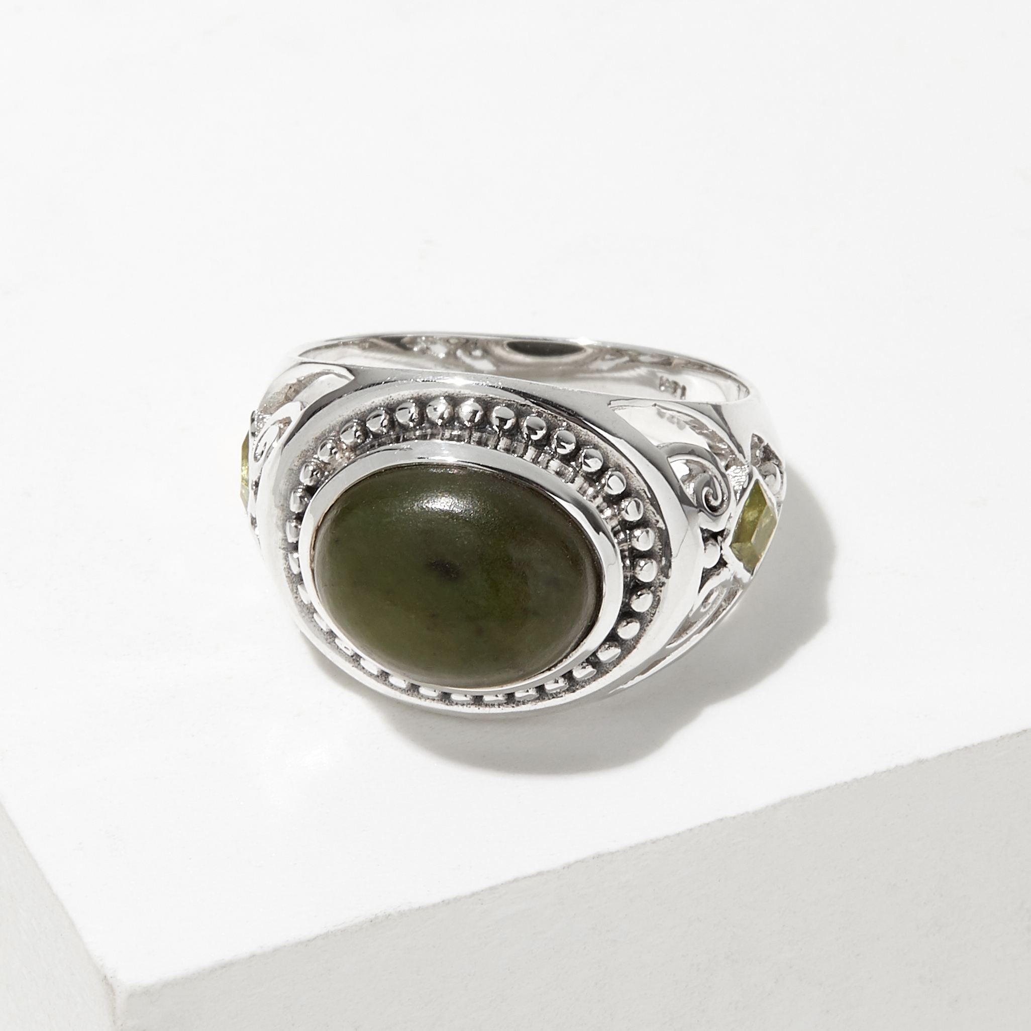 Himalayan Gems Sterling Silver Gemstone Ring - TSC.ca
