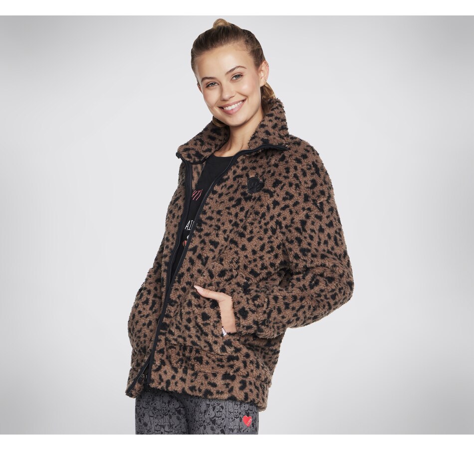 Skechers Bob's Spot Print Sherpa Jacket - TSC.ca