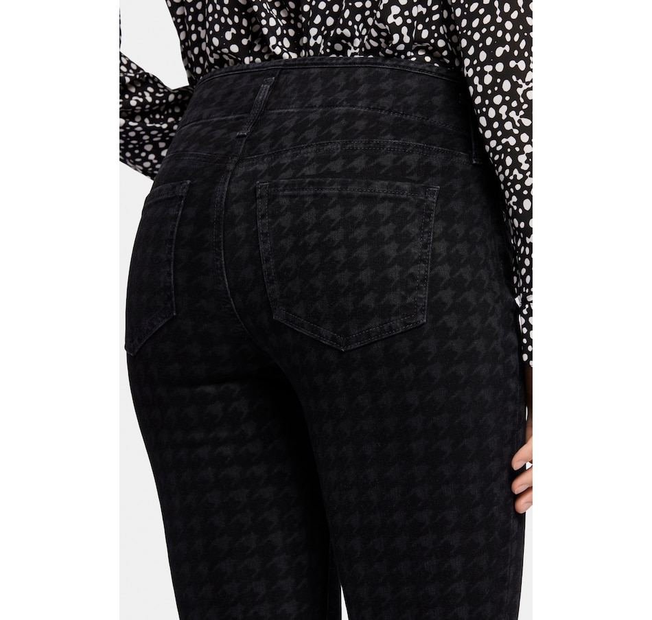NYDJ Ami Skinny Houndstooth Burnout Jean - TSC.ca