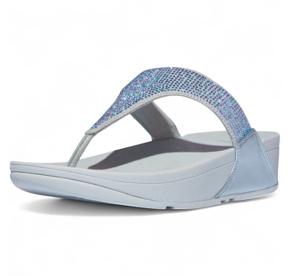 FitFlop Lulu Crystal Embellished Toe-Post Sandal - TSC.ca