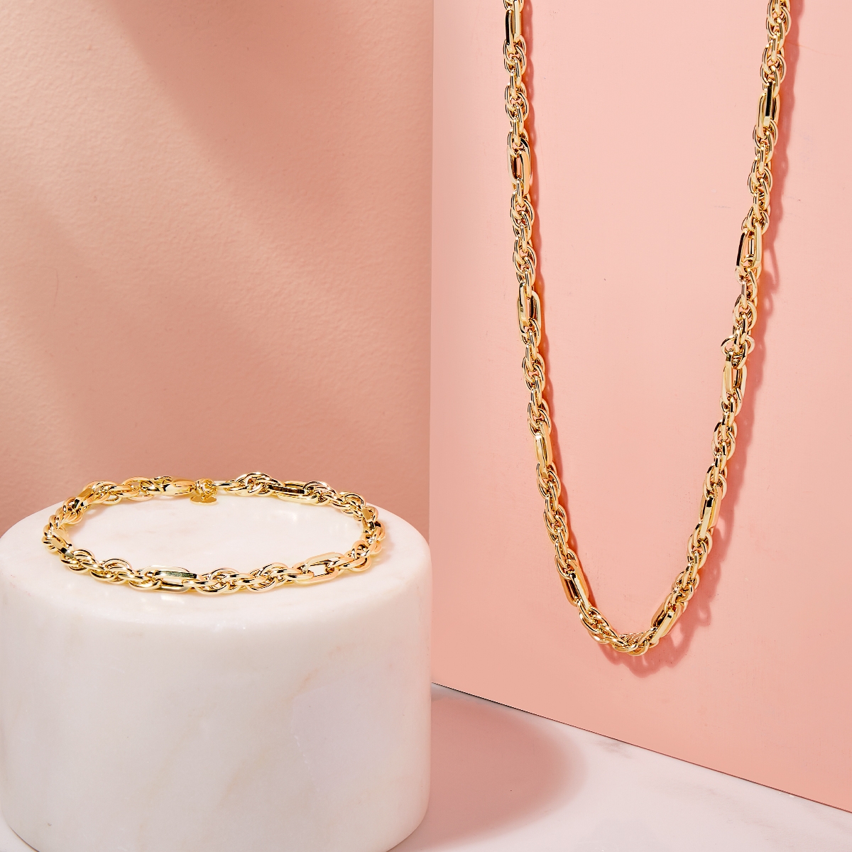 Stefano Oro 14K Yellow Gold Bottega Rope Necklace - TSC.ca