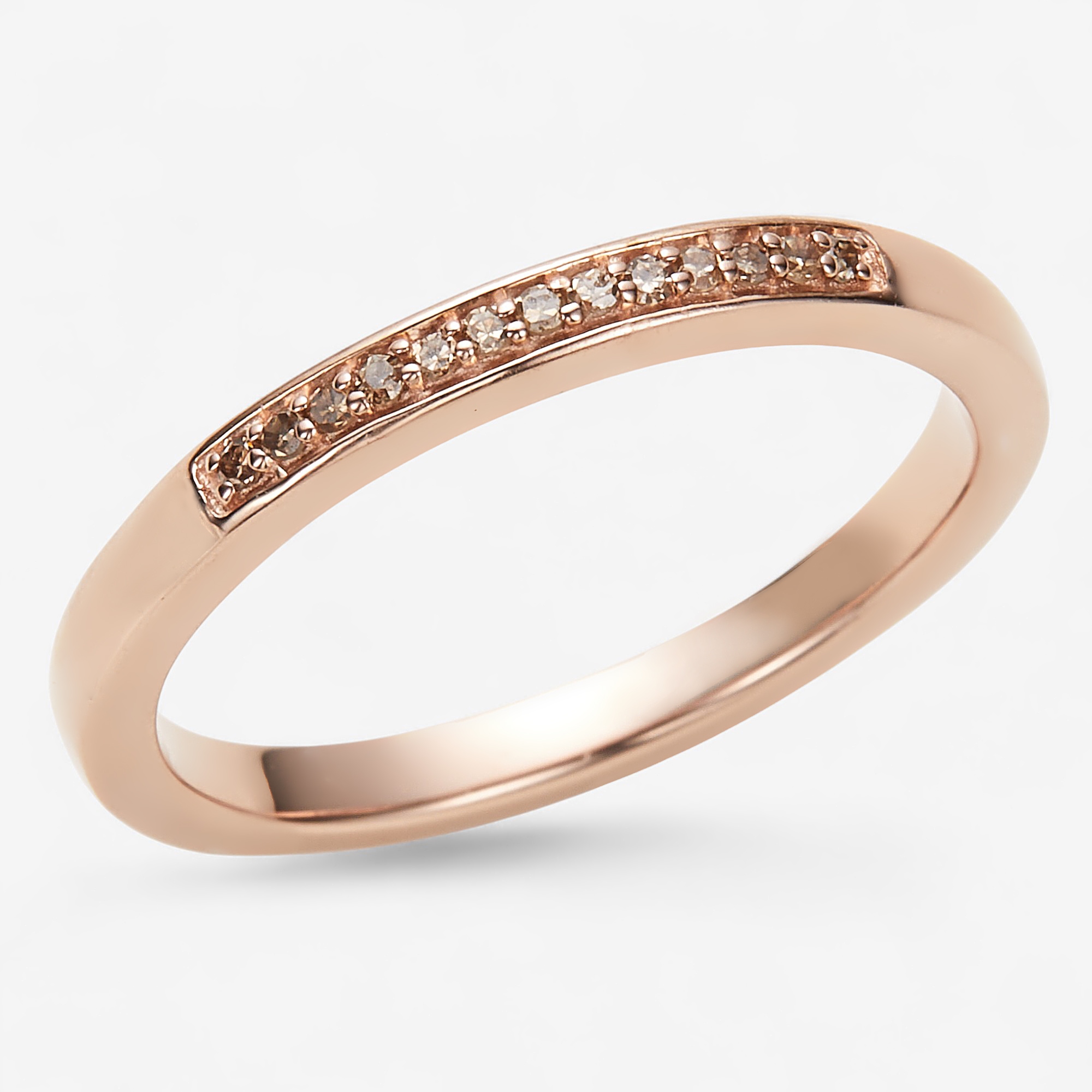 Colours Of Diamonds Sterling Silver 0.20 ctw Champagne, Yellow and Blue ...