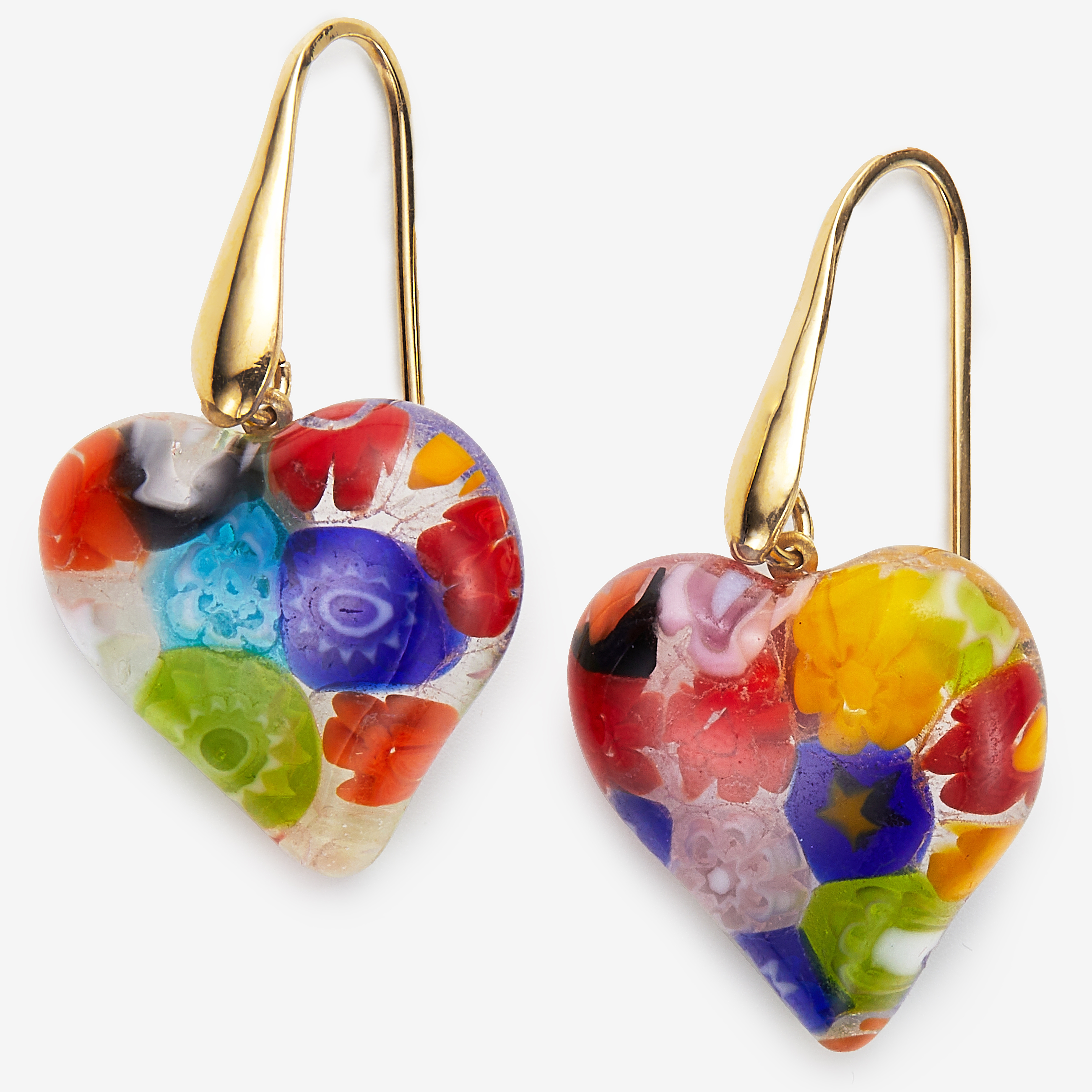 Il Murano Di Francesca Sterling Silver 18K Yellow Gold Plate Murano ...