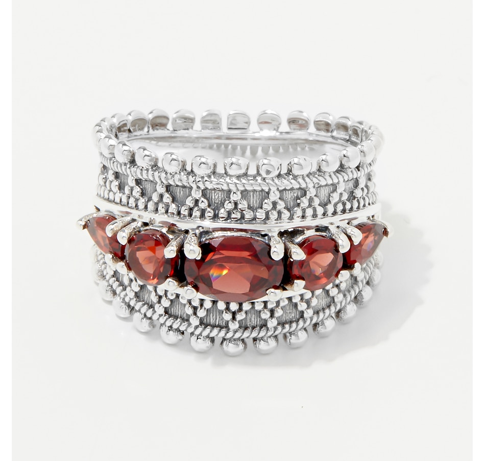 Himalayan Gems Sterling Silver Gemstone Ring - TSC.ca