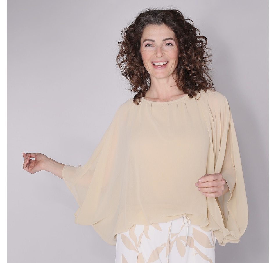 Wynne Style Chiffon Cocoon Top - TSC.ca