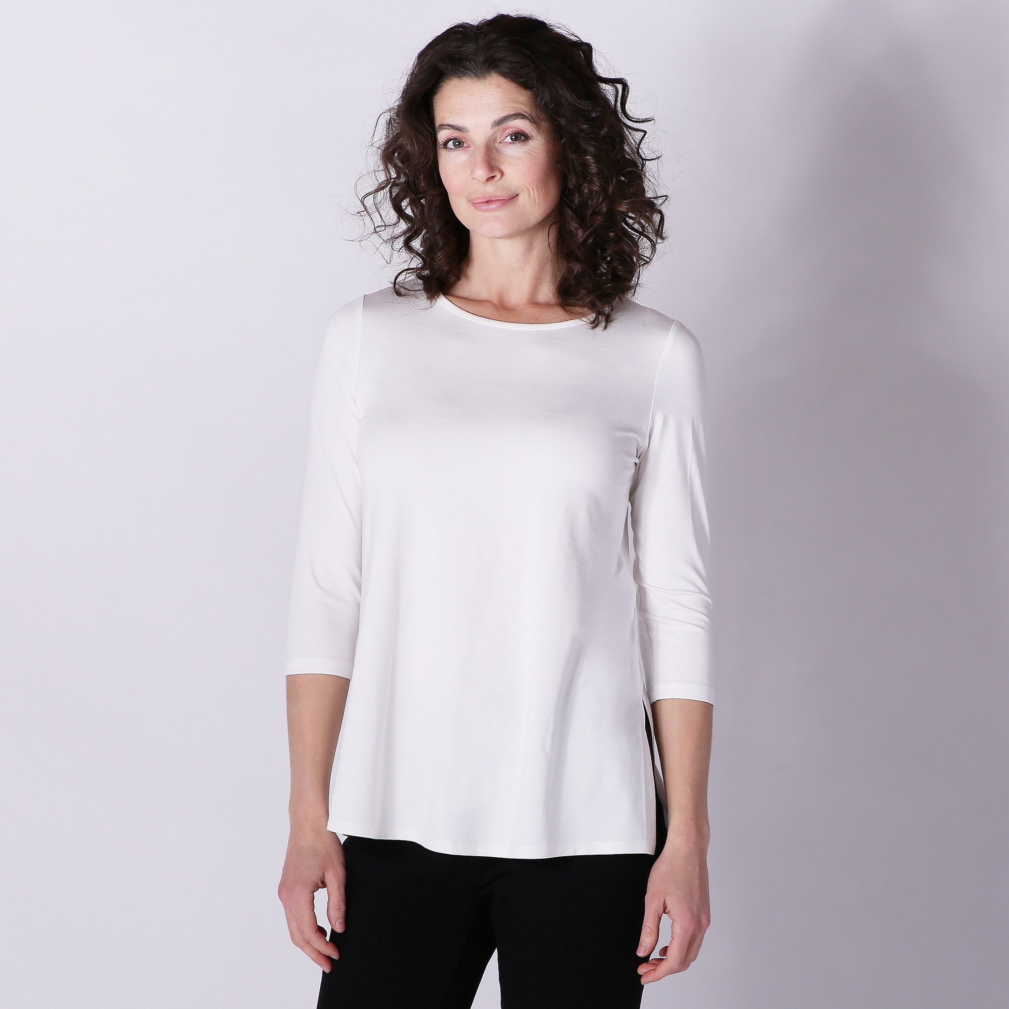 Mr. Max Ultra Modal Relaxed Essential 3/4 Sleeve Top - TSC.ca