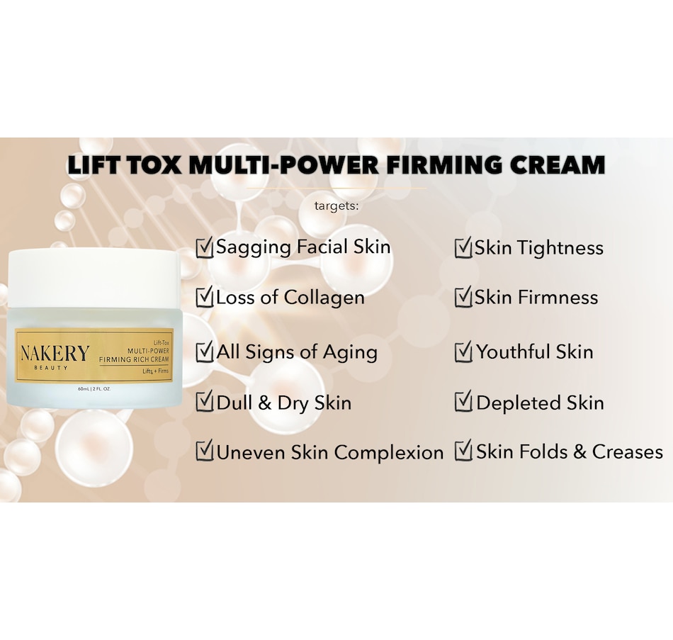 Nakery Super-Size Lift-Tox Multi-Power Firming Rich Cream - TSC.ca