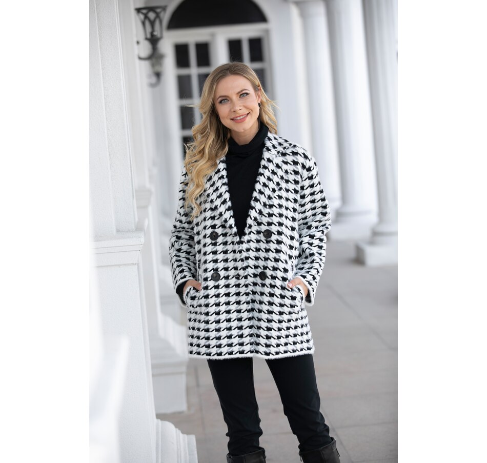 Orange Fashion Village Double Breasted Sweater - TSC.ca