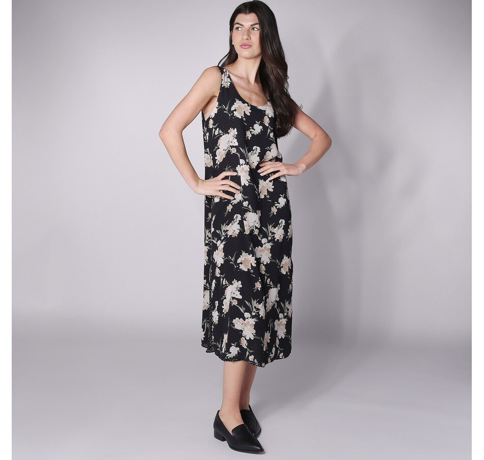Red Coral Reversible Midi Dress - TSC.ca